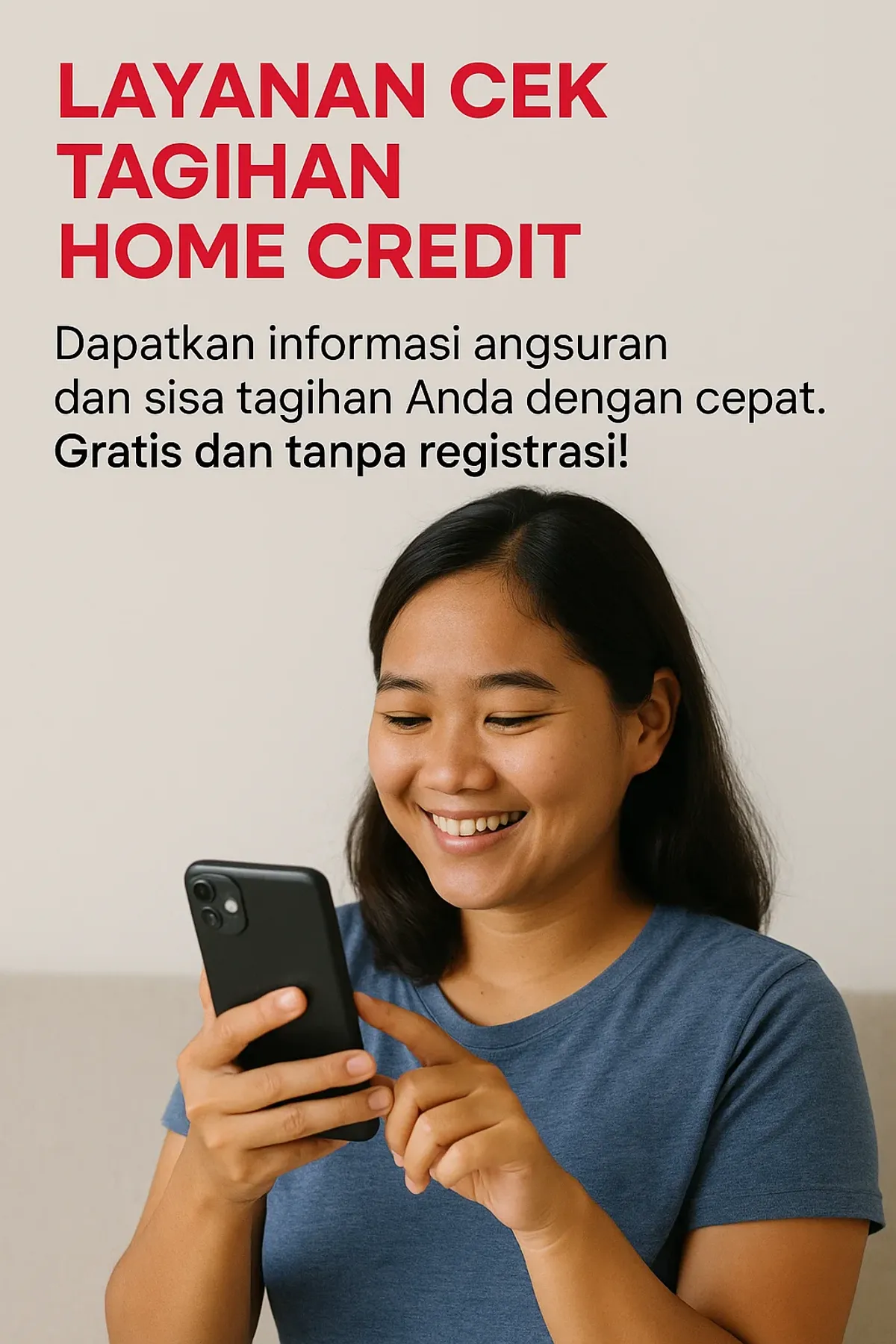 Cek Tagihan Home Credit Indonesia – Online, Mudah, dan Gratis!