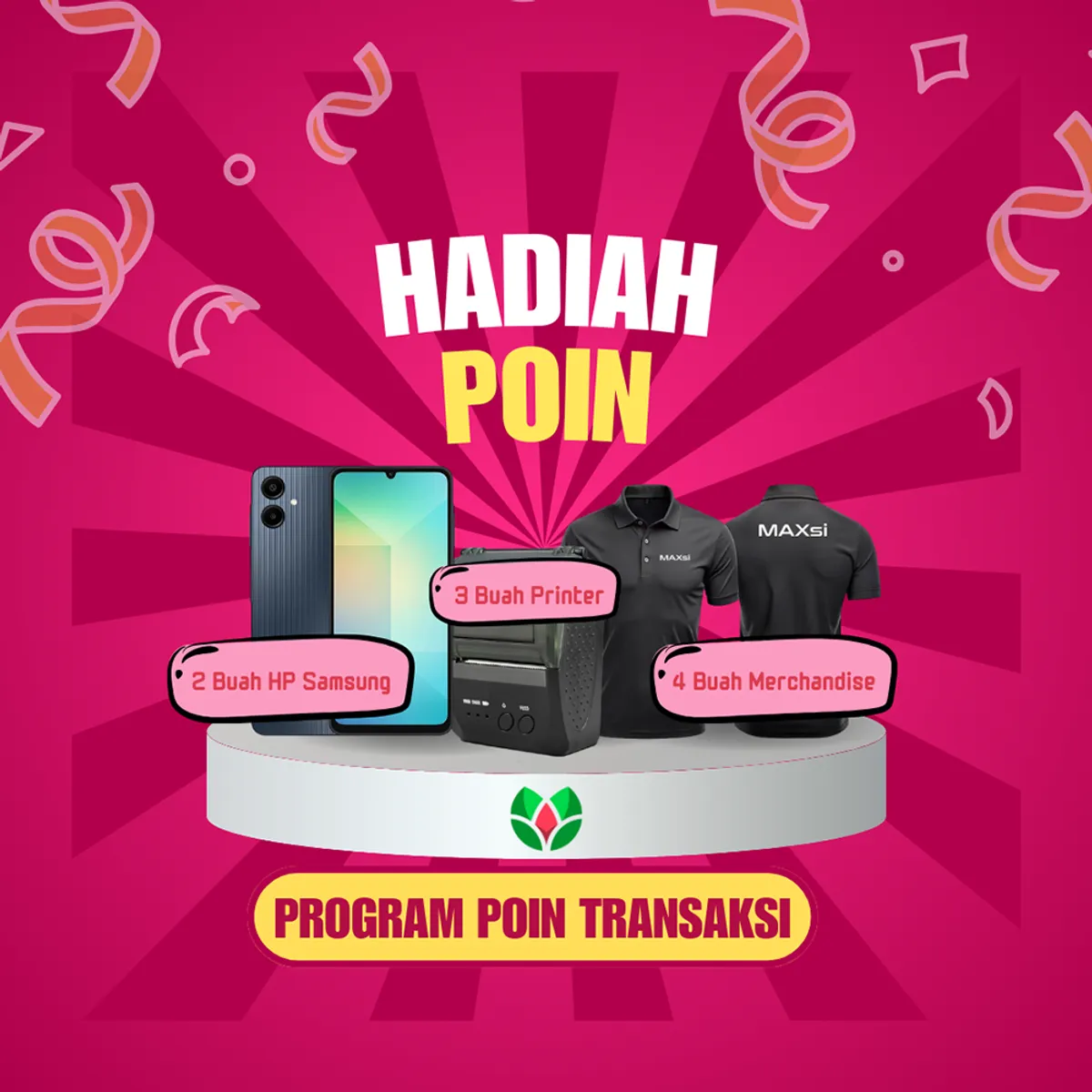 Program Hadiah Poin Agen Pulsa, Kuota, PPOB & Sembako