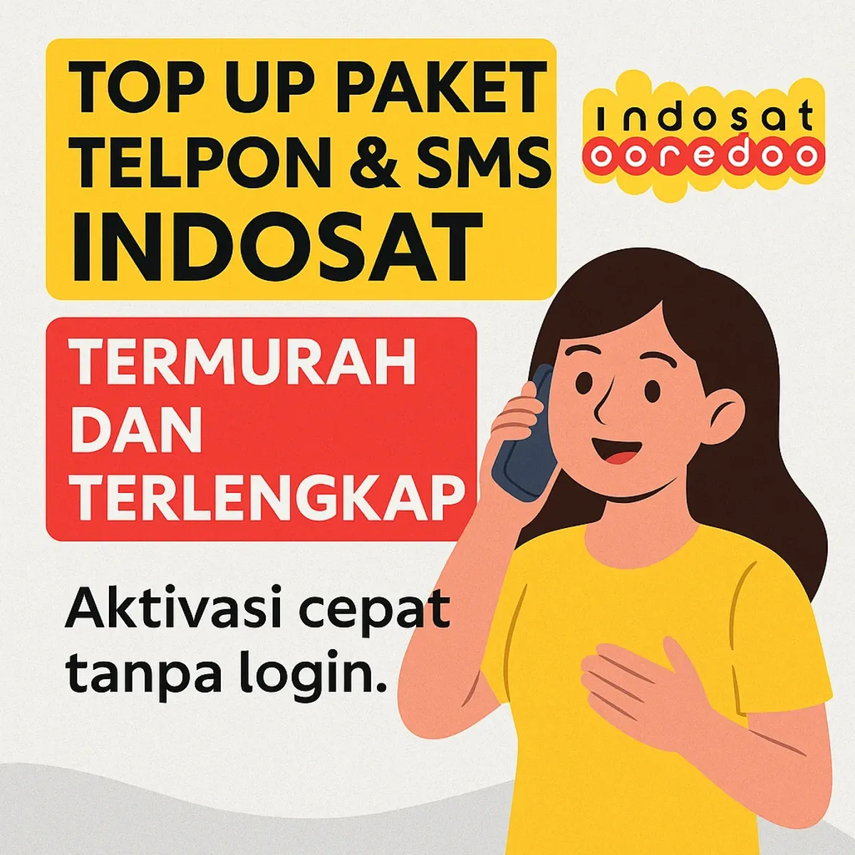Top Up Paket Telpon & SMS Indosat Termurah dan Terlengkap | MAXsi.ID