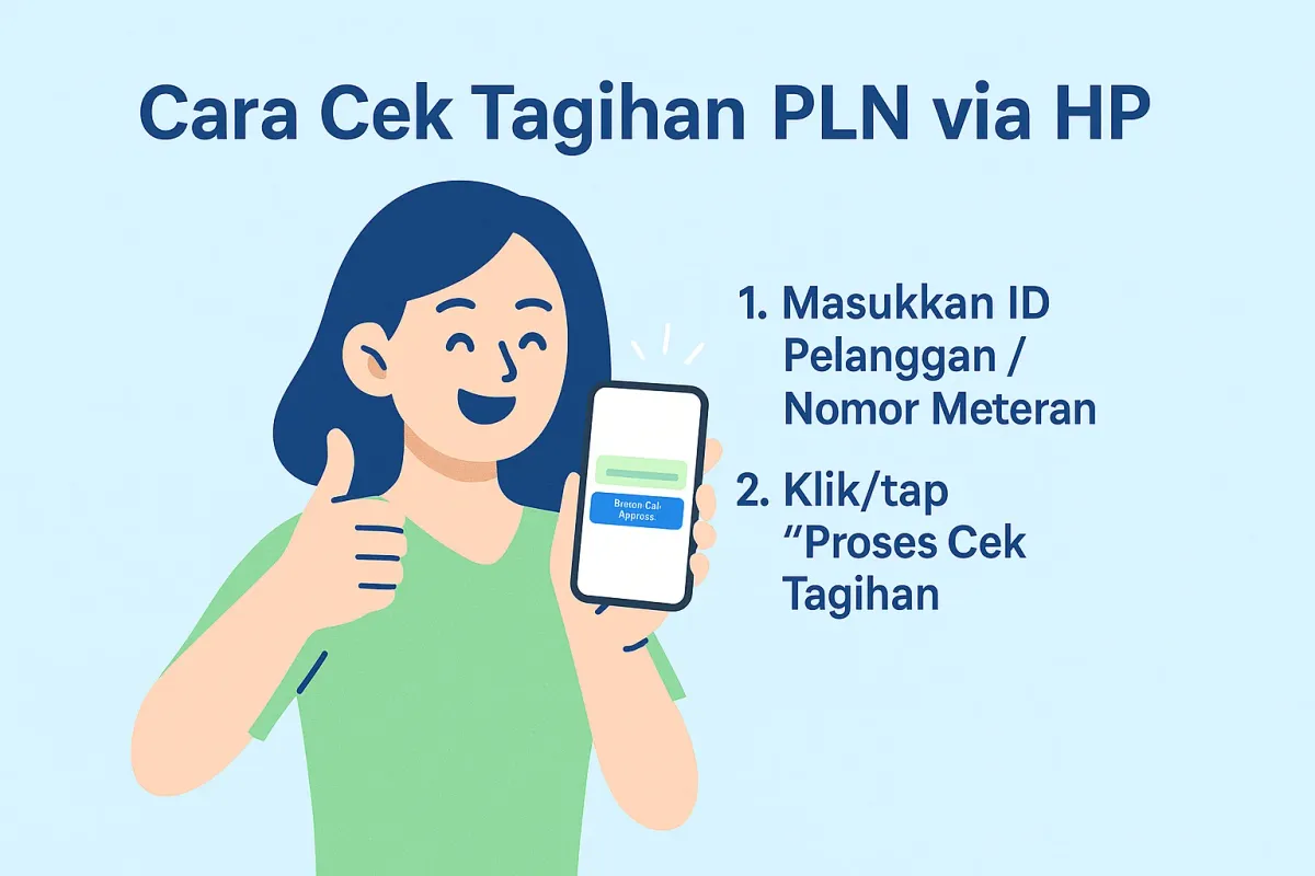 Cara Cek Tagihan PLN via HP 2025: Tanpa Aplikasi & Cepat!